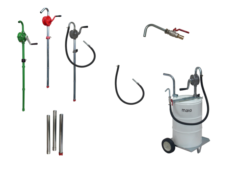 Pompes rotative et accessoires, Manuell - MATO Suisse AG